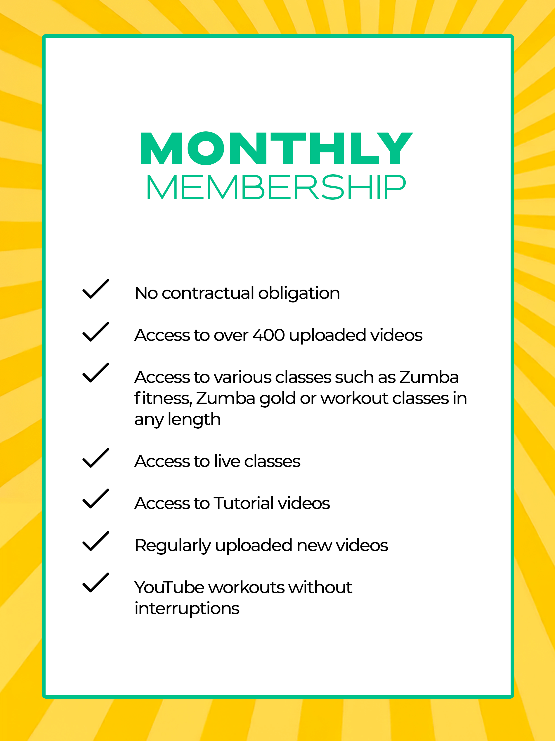 MONTHLY Membership – Ayhan Sulu