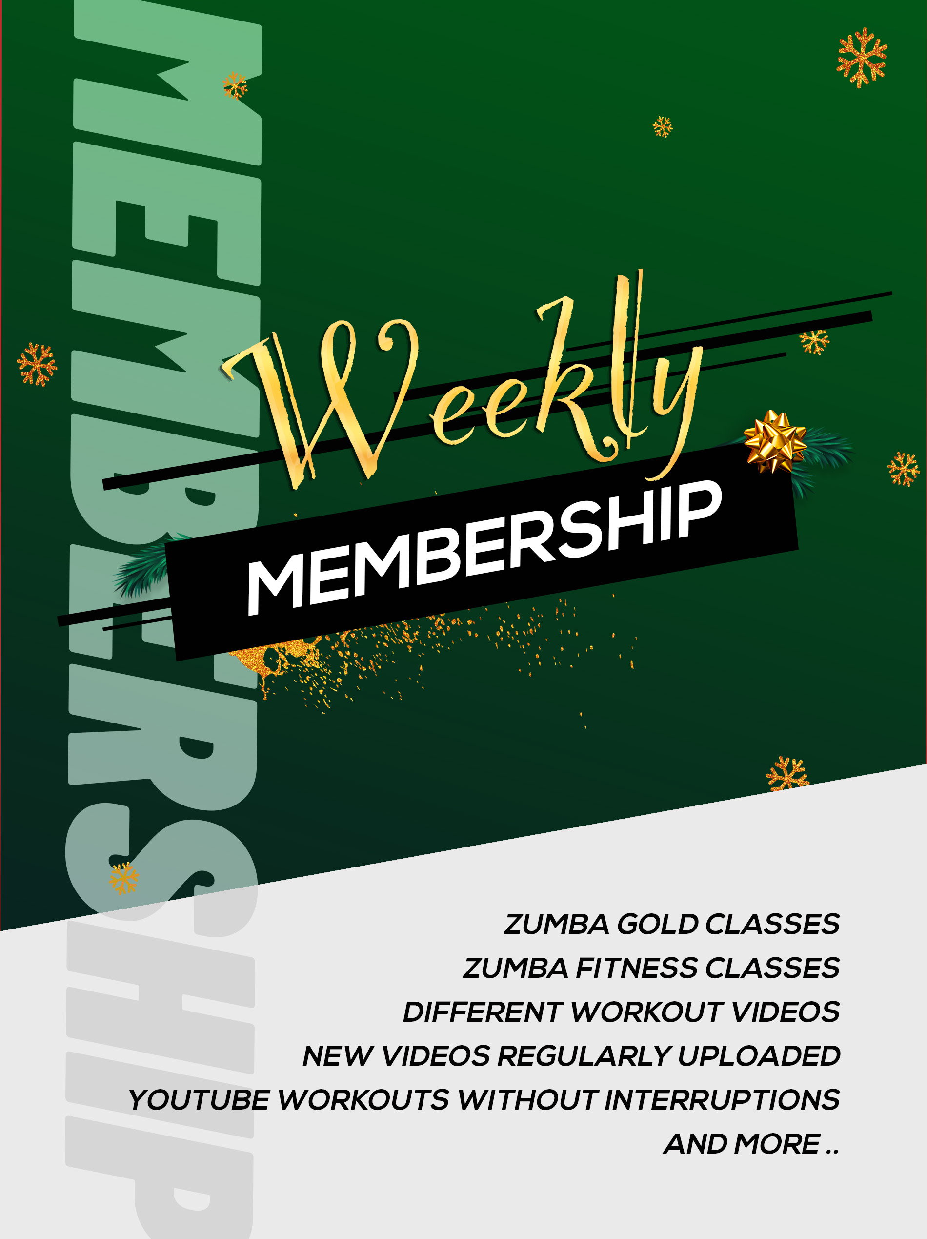 WEEKLY Membership – Ayhan Sulu